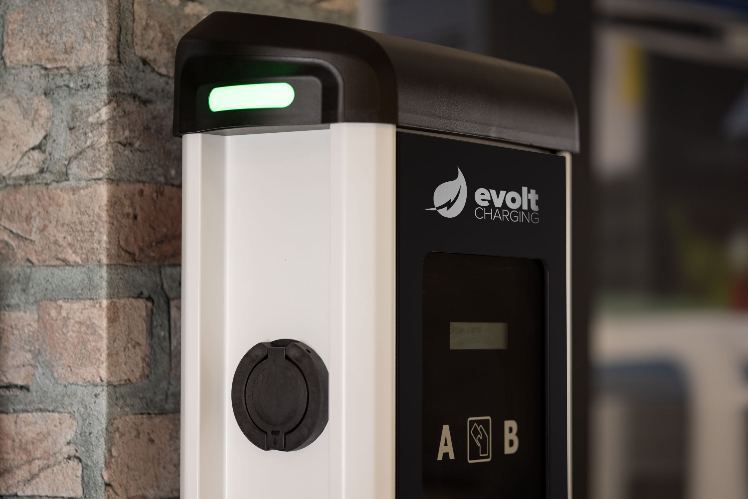 Evolve Post AC Charger | EV AC Solutions | Evolt Charging